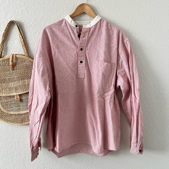 Wah Maker | Shirts | Wahmaker Westernwear Frontier Xl Red White Striped ...
